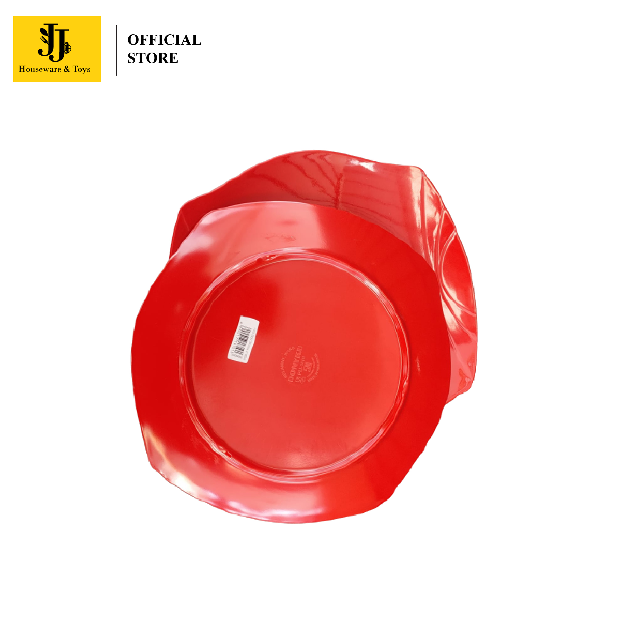 Donyku Piring Segi Bunga 10 Inch Red Pu-1810 - Superdepojatiasih